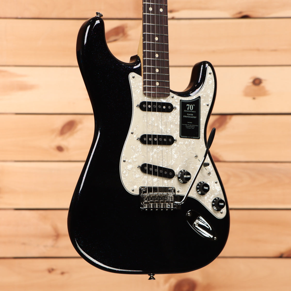 Fender 70th Anniversary Player Stratocaster Nebula Noir Righteous
