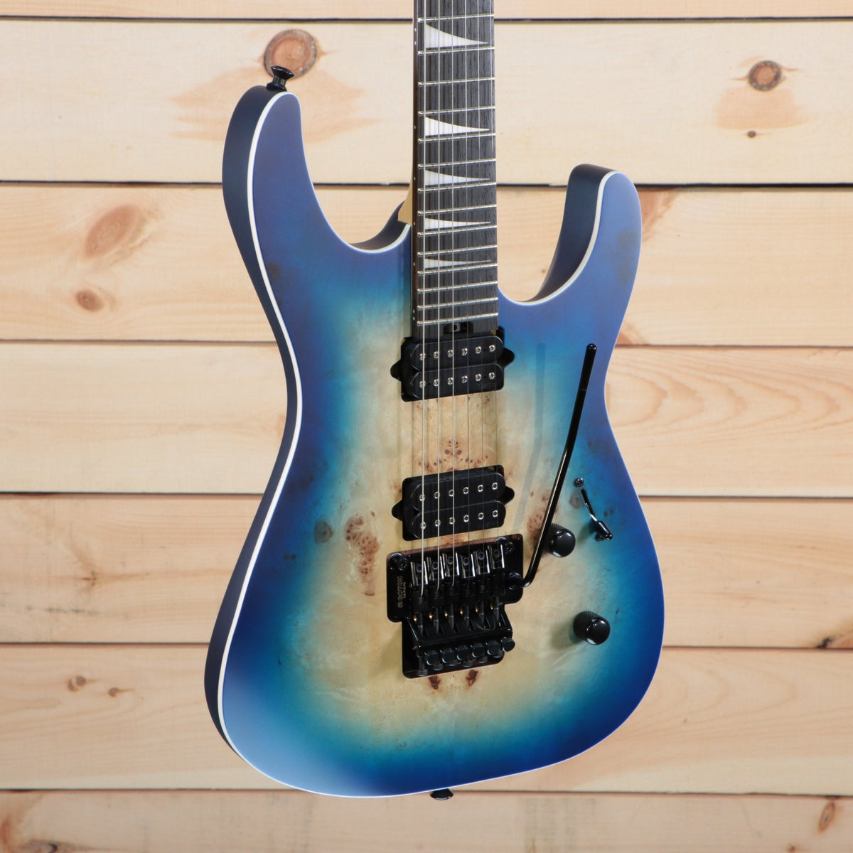 Jackson MJ Series Dinky DKRP - Transparent Blue Burst – Righteous Guitars