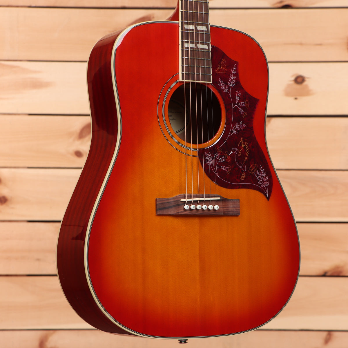 Epiphone Hummingbird Studio - Faded Cherry – Righteous Guitars