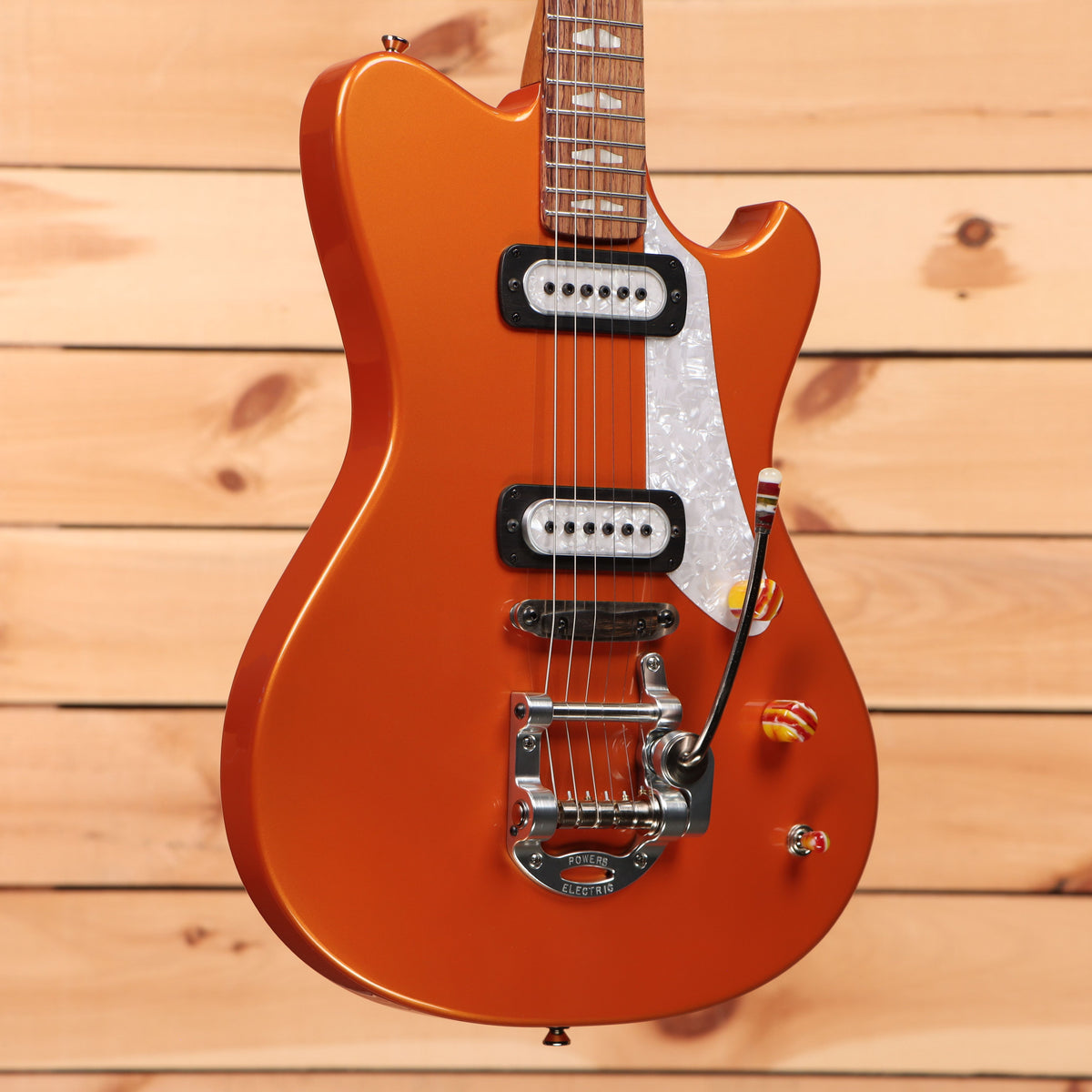 Powers Electric A-Type - Orange Pearl – Righteous Guitars