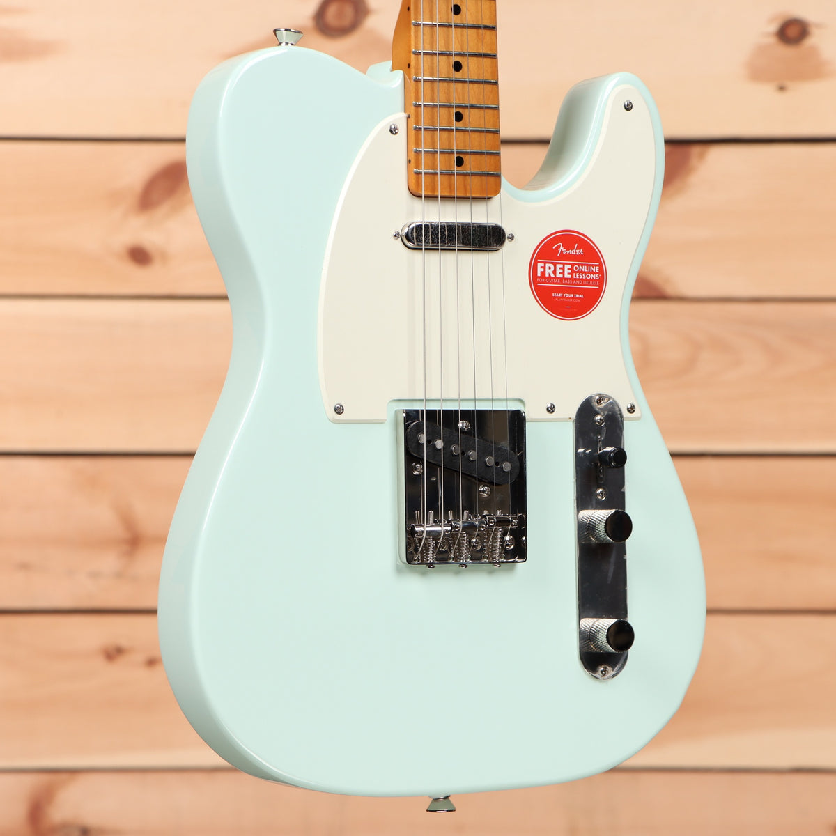 Squier FSR Classic Vibe '50s Telecaster - Sonic Blue – Righteous Guitars