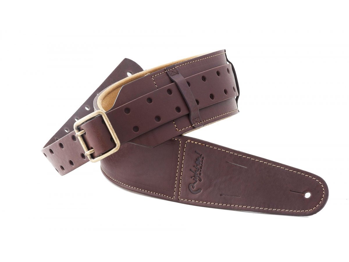 Right-On Magic Strap Backbeat Brown – Righteous Guitars
